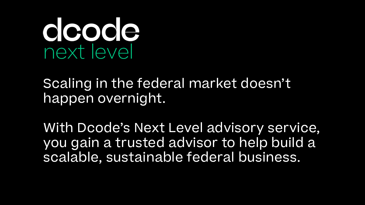Next Level Advisory for Tech Companies | Learn how to scale in the federal market