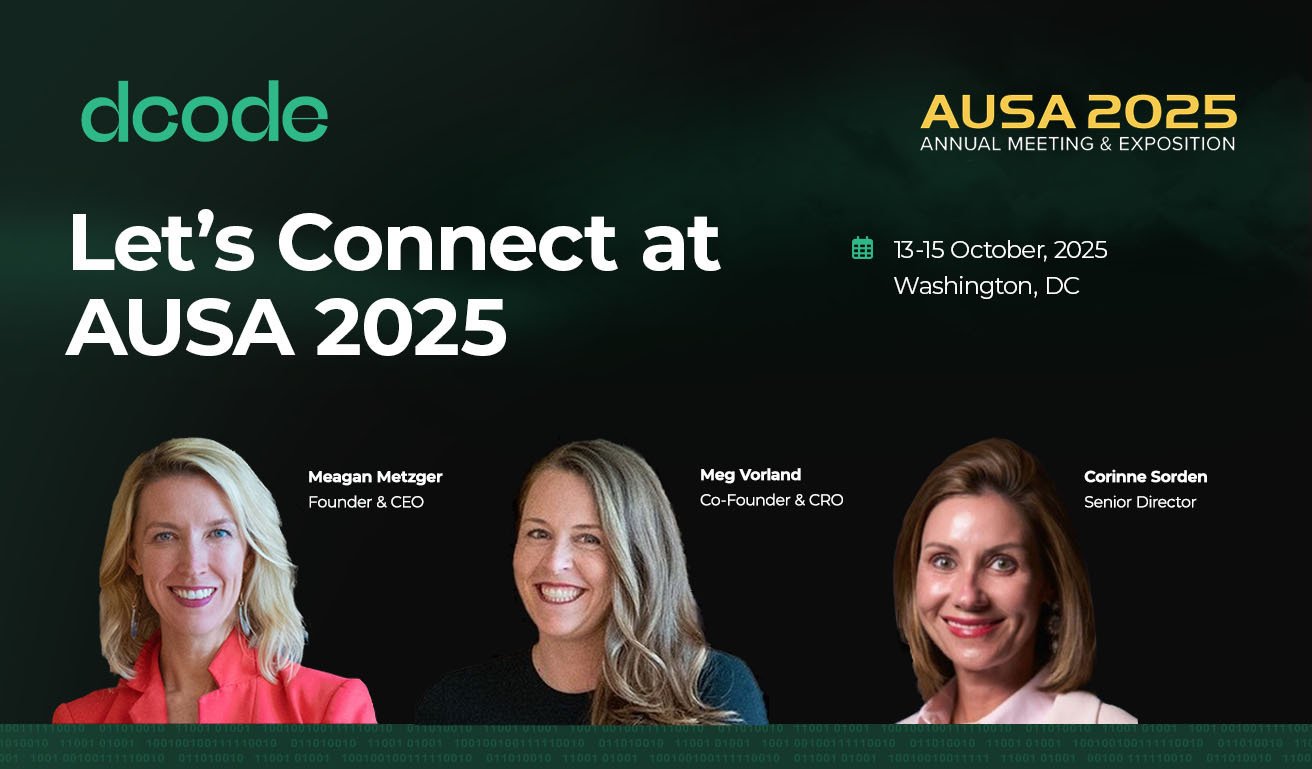 Meet Us at AUSA 2025 | Dcode